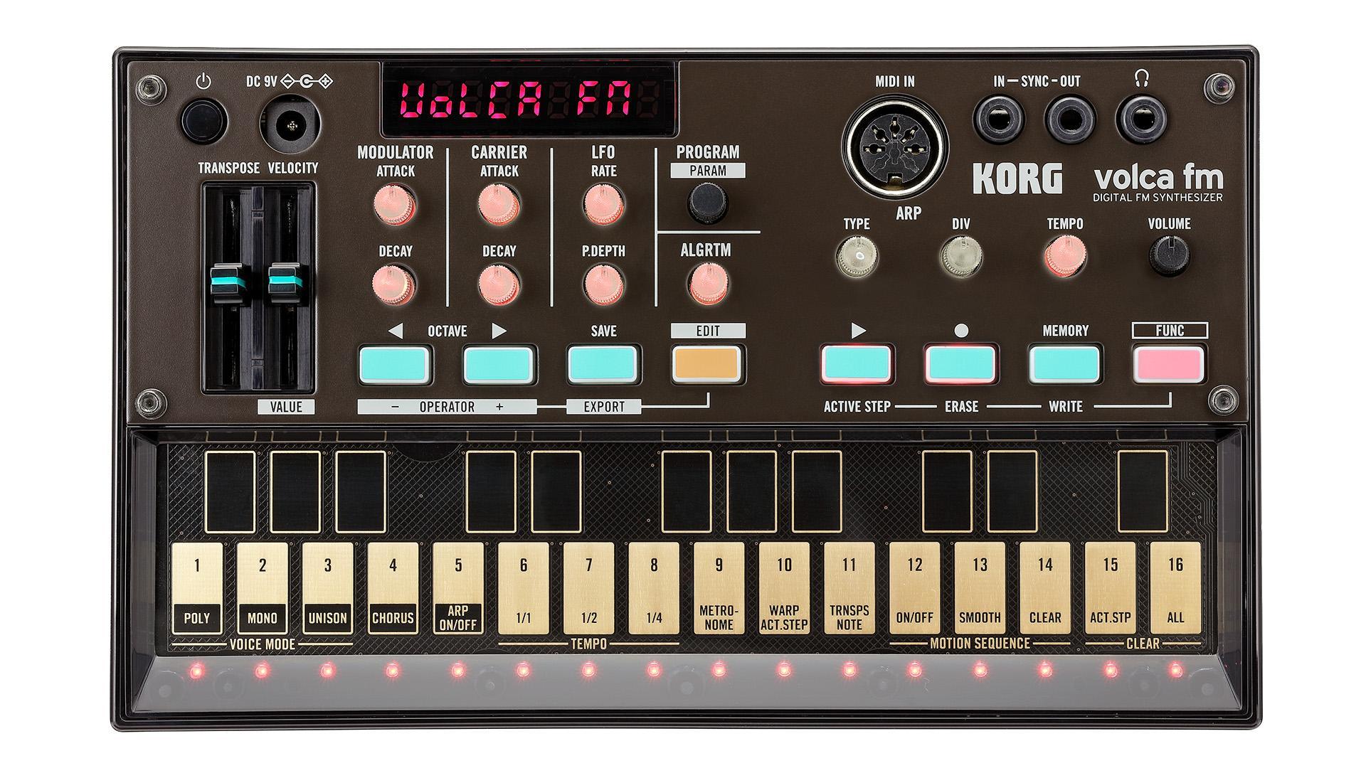 Korg Volca FM: DX7 Patch kompatibler Synthesizer mit 6 Operatoren ...