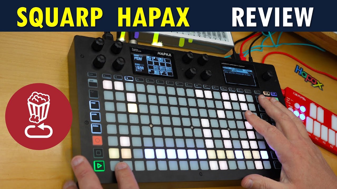 Squarp Instruments Hapax Sequenzer vorgestellt - SynthesizerNews